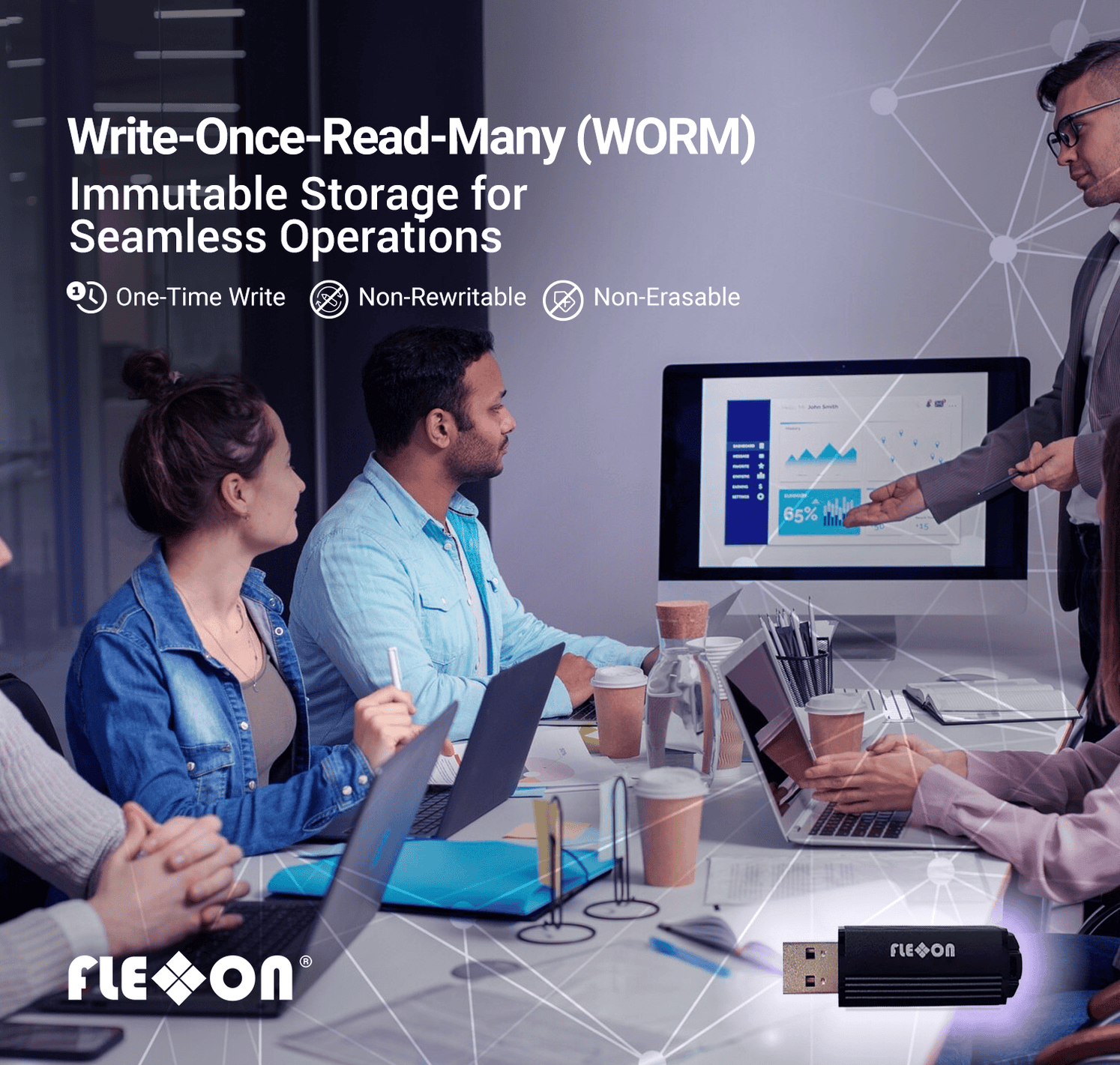 Write-Once-Read-Many (WORM) USB Flash Drive 8GB to 32GB — FLEXXON PTE LTD