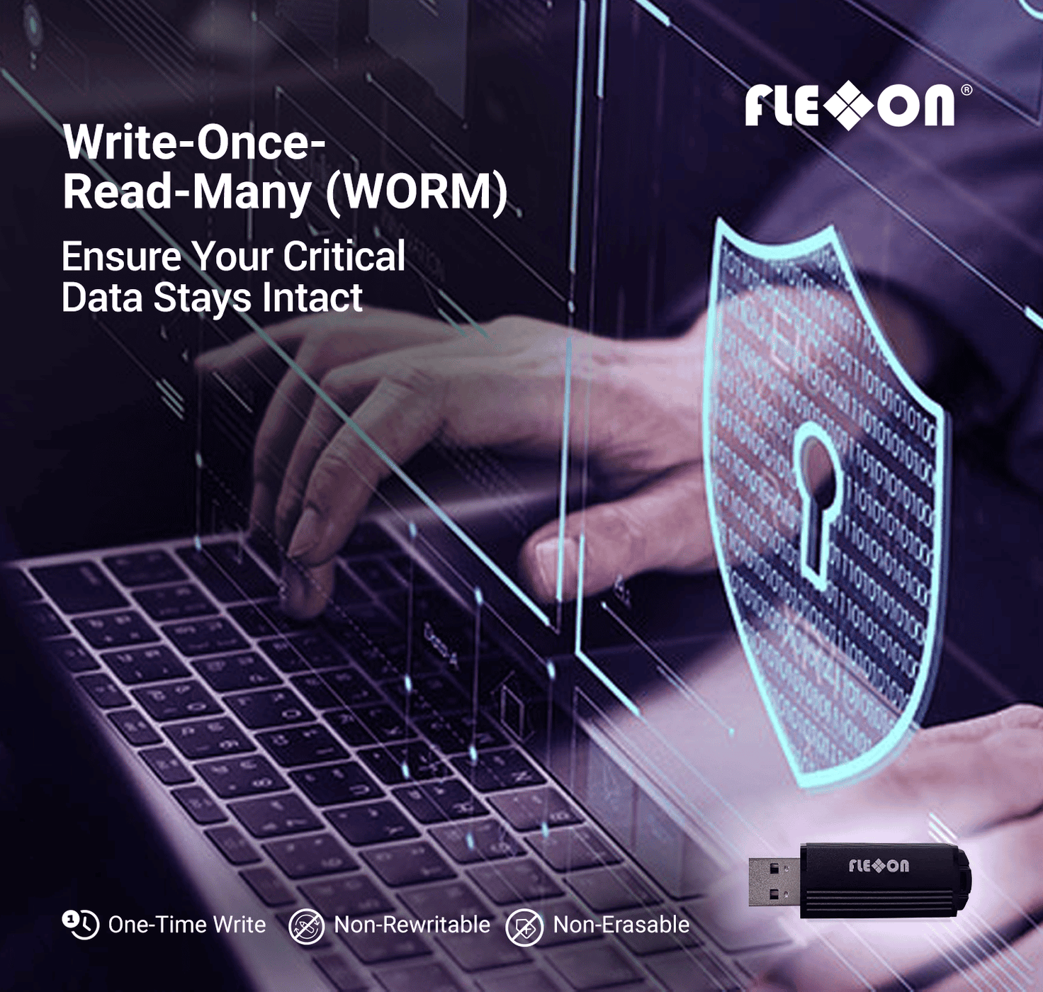 Write-Once-Read-Many (WORM) USB Flash Drive 8GB to 32GB — FLEXXON PTE LTD