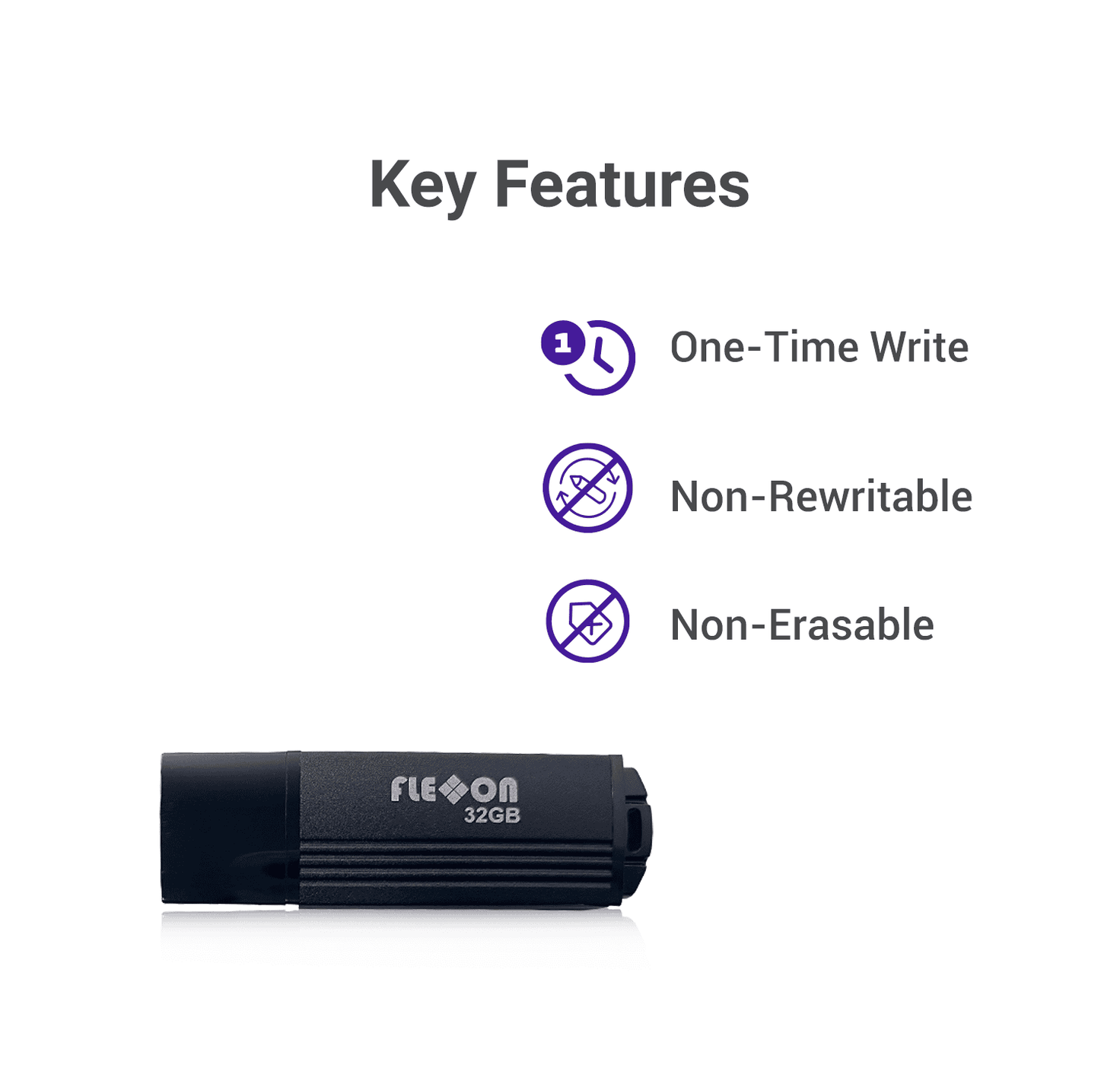 Write-Once-Read-Many (WORM) USB Flash Drive 8GB to 32GB — FLEXXON PTE LTD